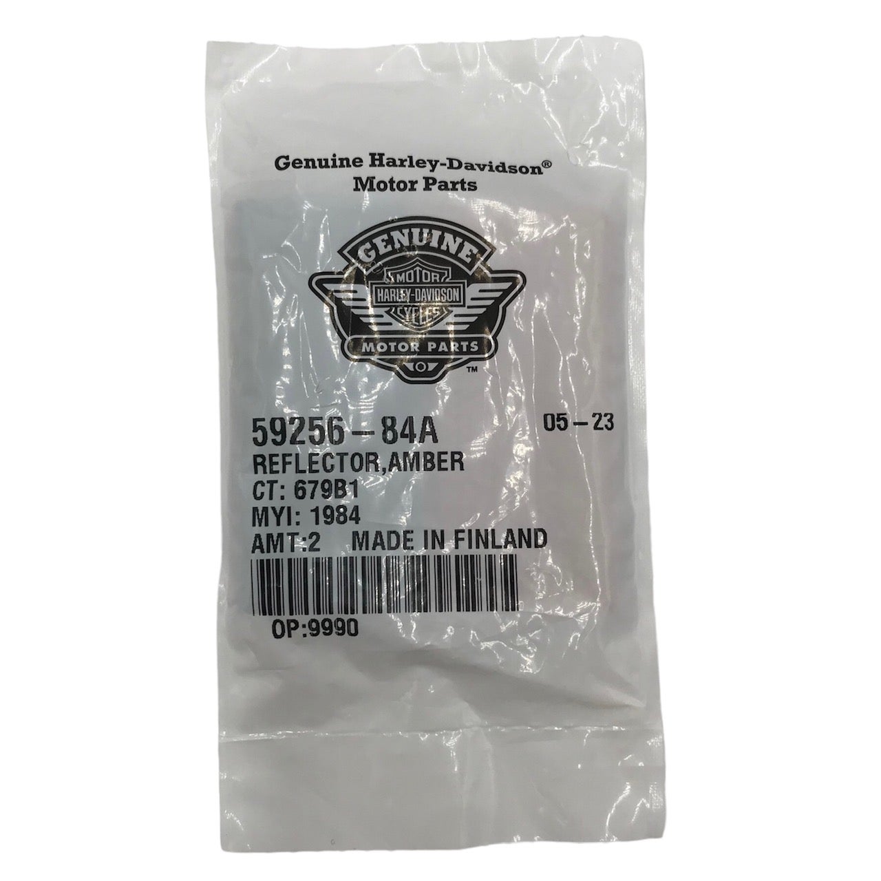 59256-84A - REFLECTOR (HDI) / ハーレー純正 リフレクター (エイチディーアイ） | Vツインパーツ